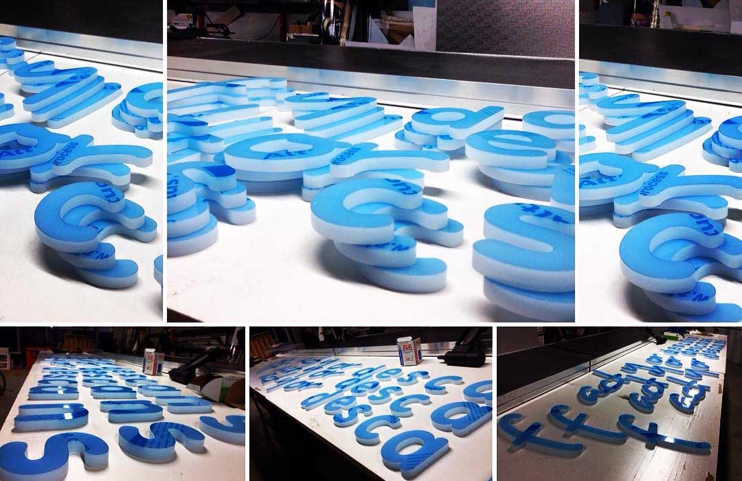 Fabricamos letras corpóreas para tu negocio. Tu marca será más visible ...